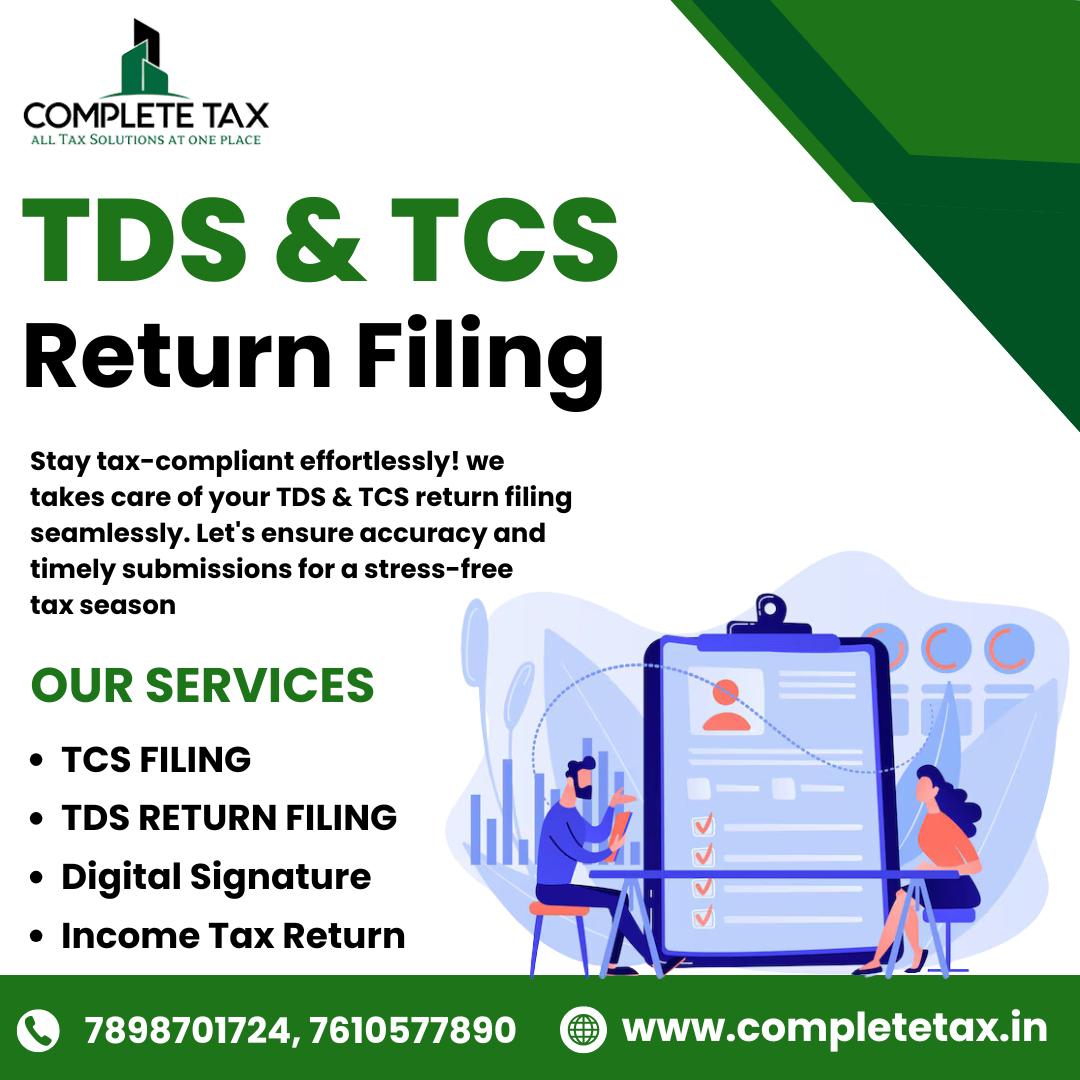 Tcs & Tds Return - Complete Tax
